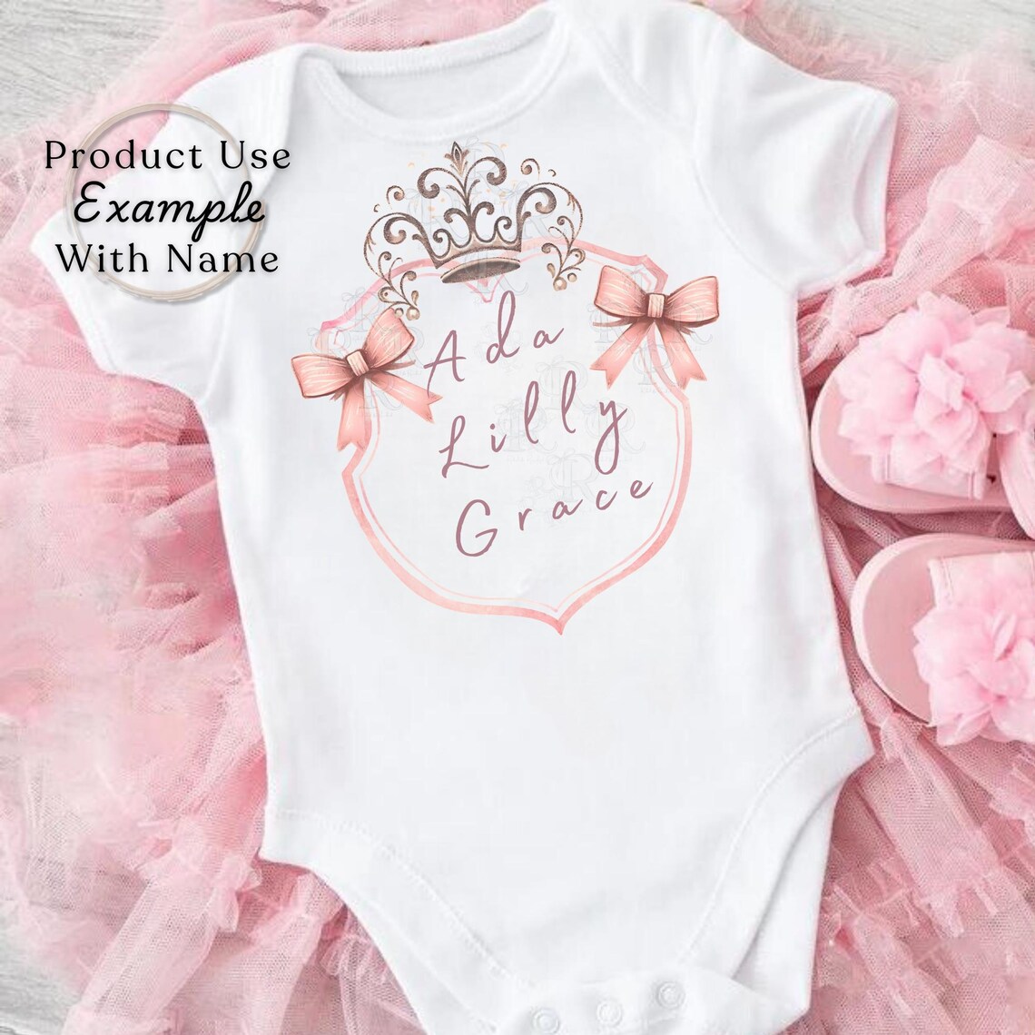 Pink Crest Clipart, Grandmillennial Bow Frame PNG, Coquette Pastel ...