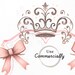 Pink Crest Clipart, Grandmillennial Bow Frame PNG, Coquette Pastel ...