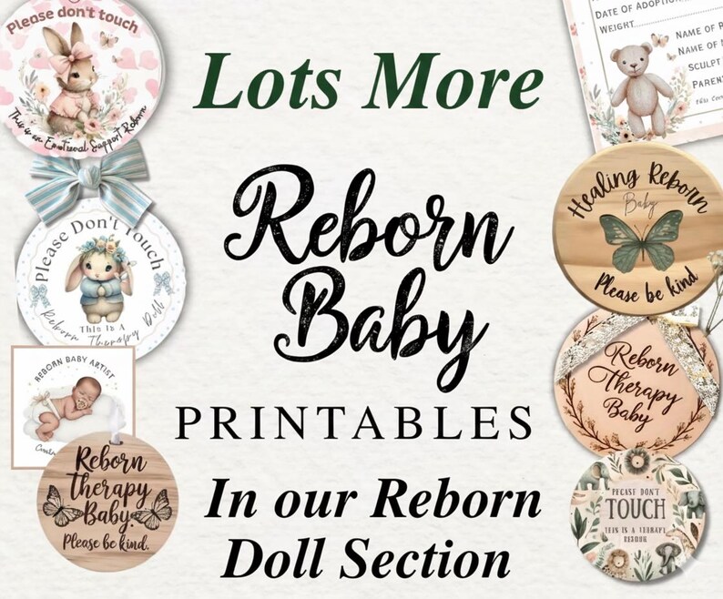 Printable Reborn Doll Birth Certificate, Peter Rabbit, Dolls Adoption ...