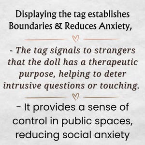 Reborn Doll Stroller Tag, Printable Carseat Sign, Reborn Therapy Doll ...