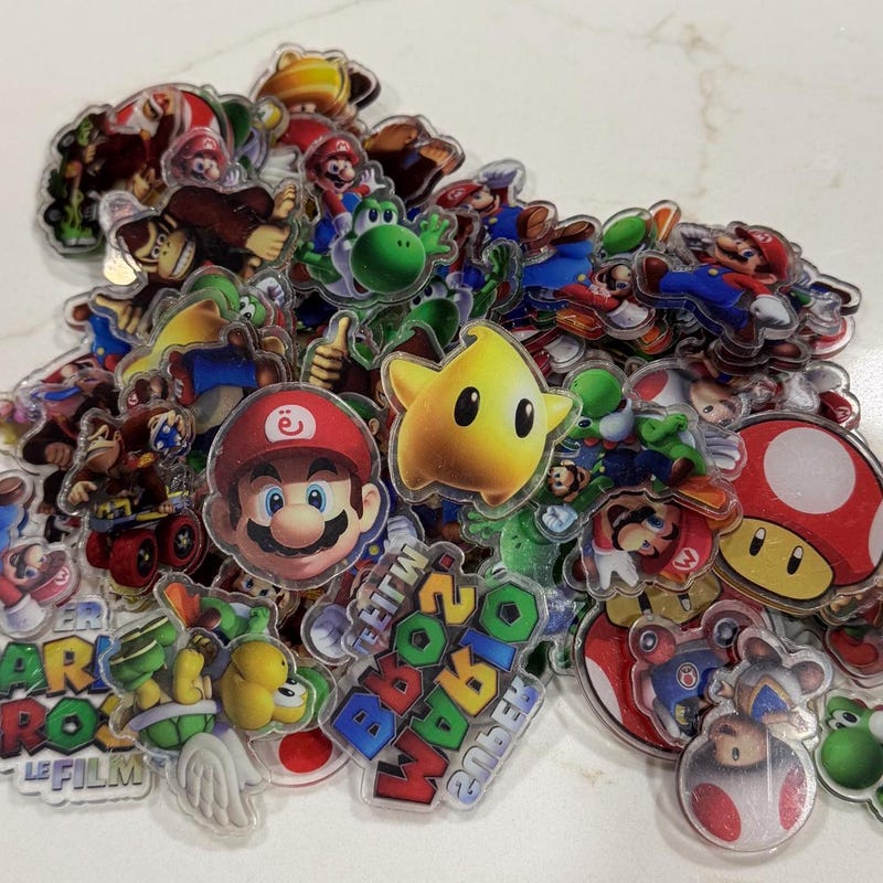 Super Mario Magnets - Etsy
