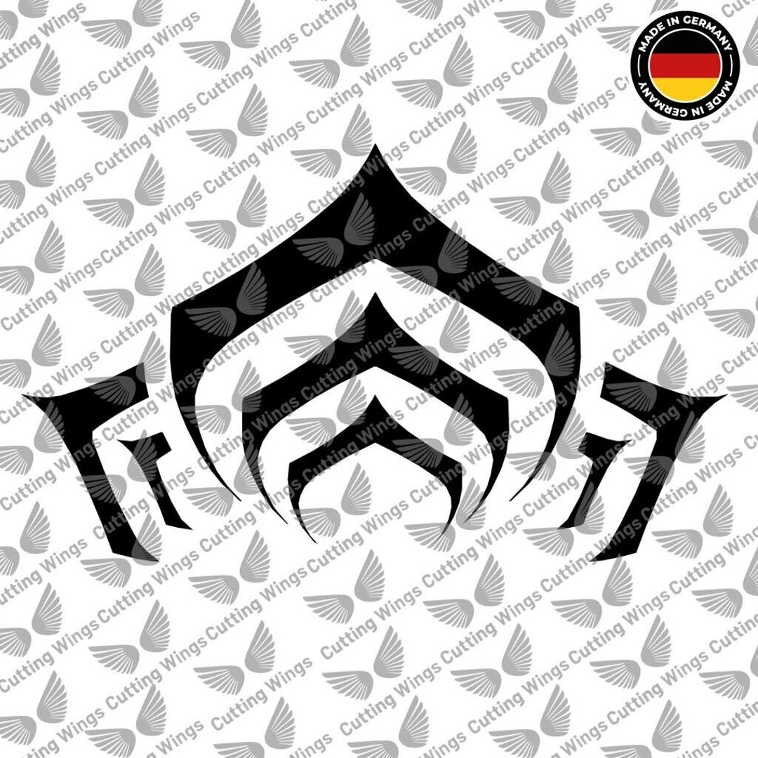 Warframe Logo Sticker Car/window/door/casemodding/walltattoo - Etsy