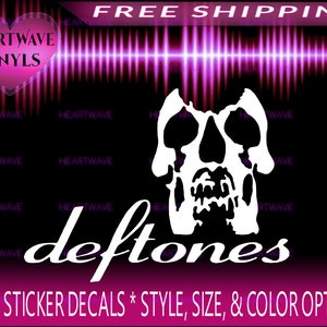 DEFTONES Vinyl Decal 6 Styles - Etsy