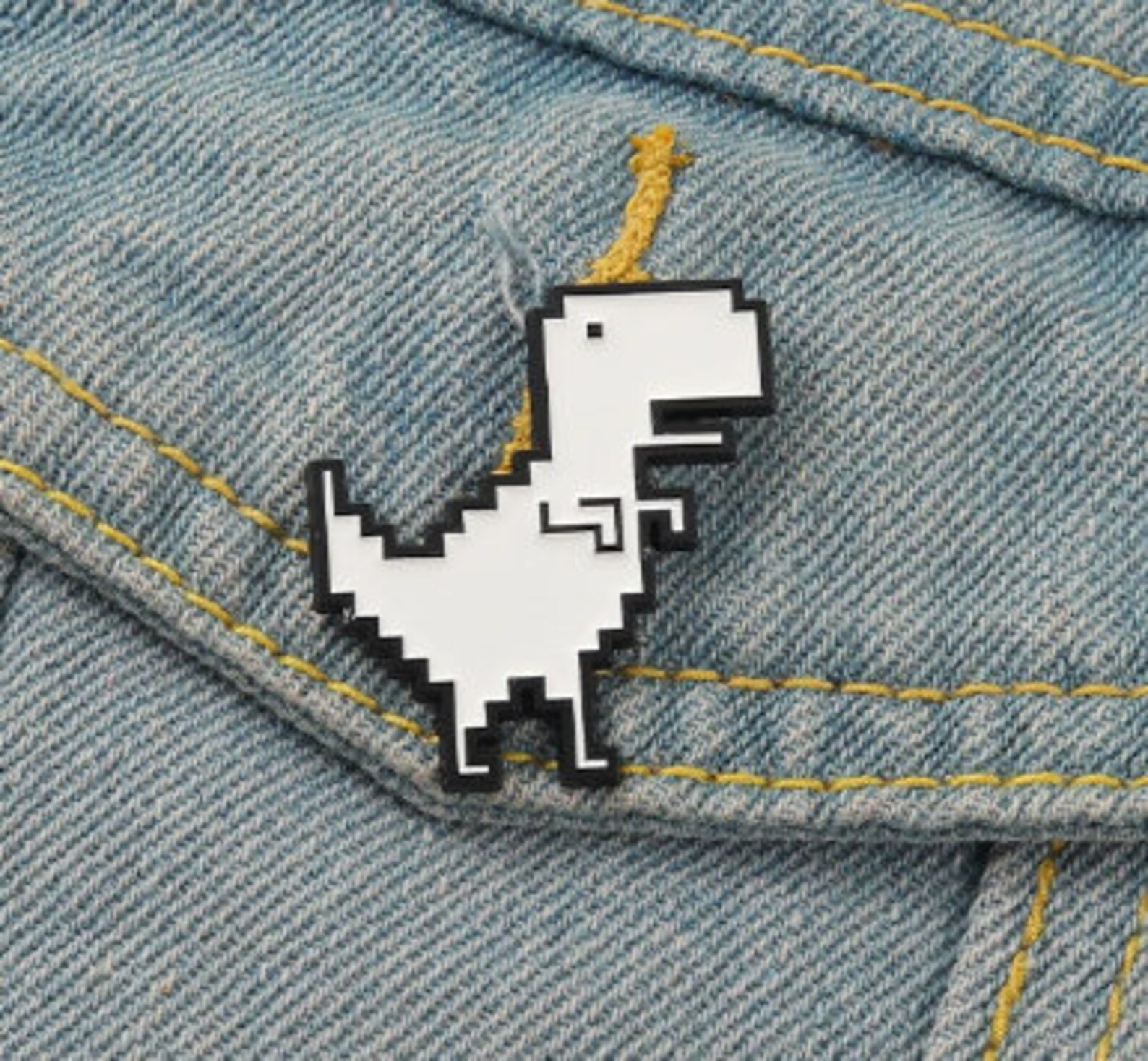 Dinosaur Enamel Pin, T-rex Dinosaur Brooches, Dinosaur Lapel Pin, Cute ...