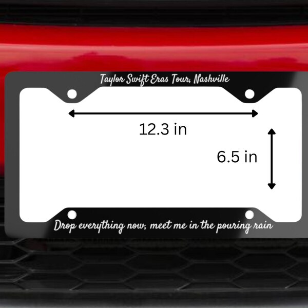 Buy Taylor Swiftie License Plate Frame Online In India - Etsy India