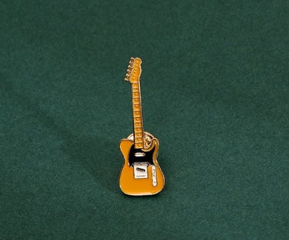 Guitar Enamel Pin, Electric Guitars Pin, Music Lovers Pin, Music Enamel ...
