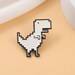 Dinosaur Enamel Pin, T-rex Dinosaur Brooches, Dinosaur Lapel Pin, Cute ...