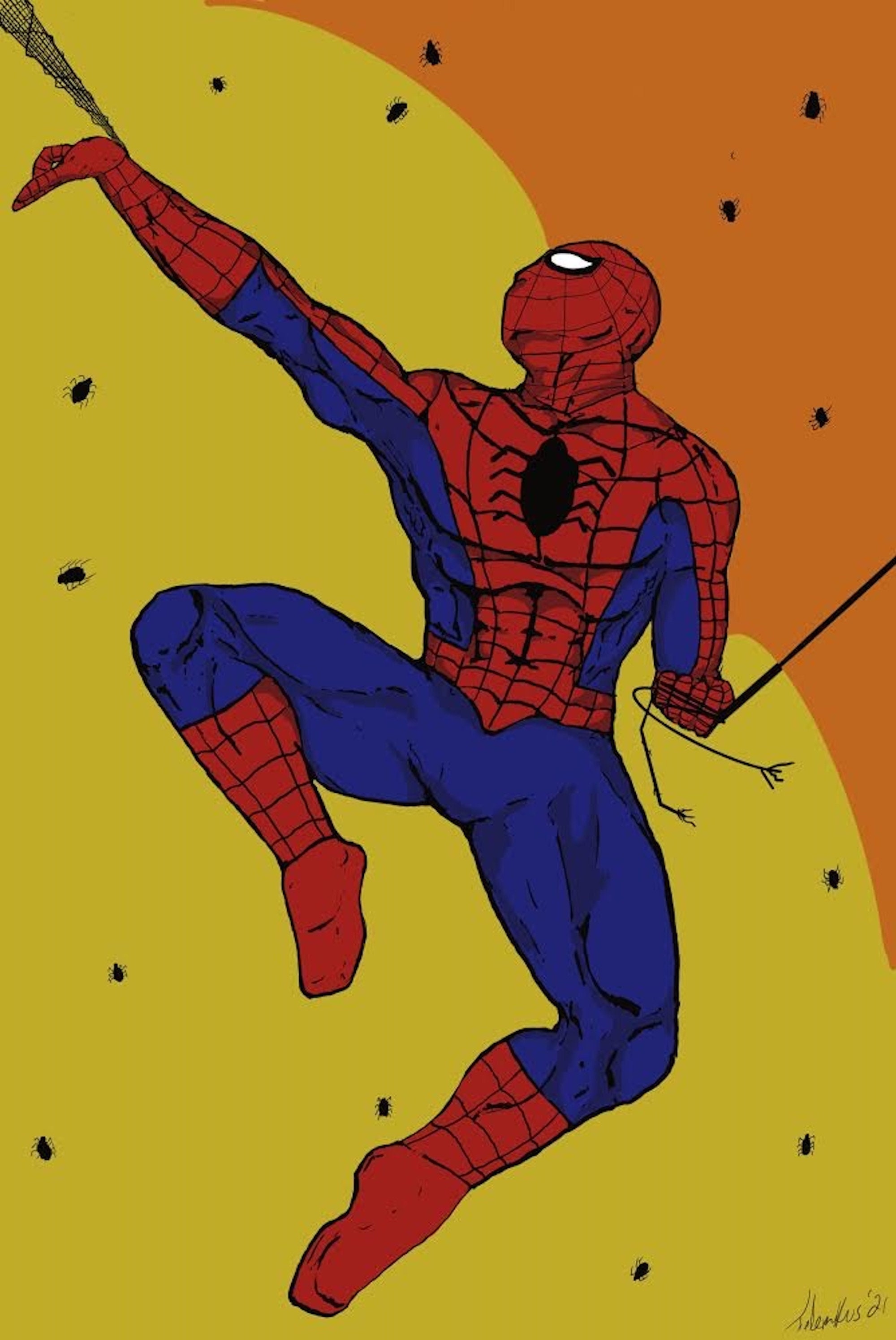 Digital Superhero Art