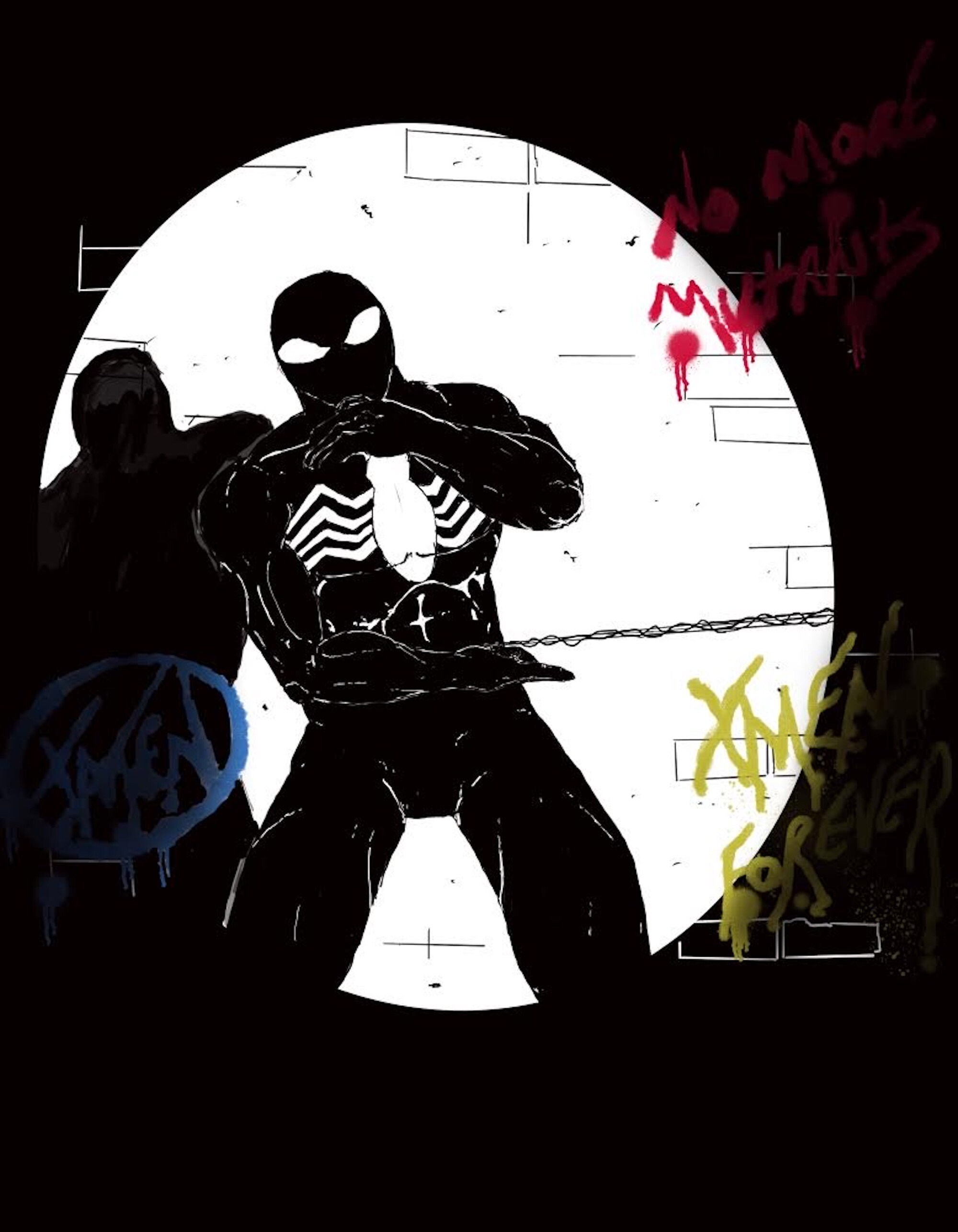 Digital Superhero Art