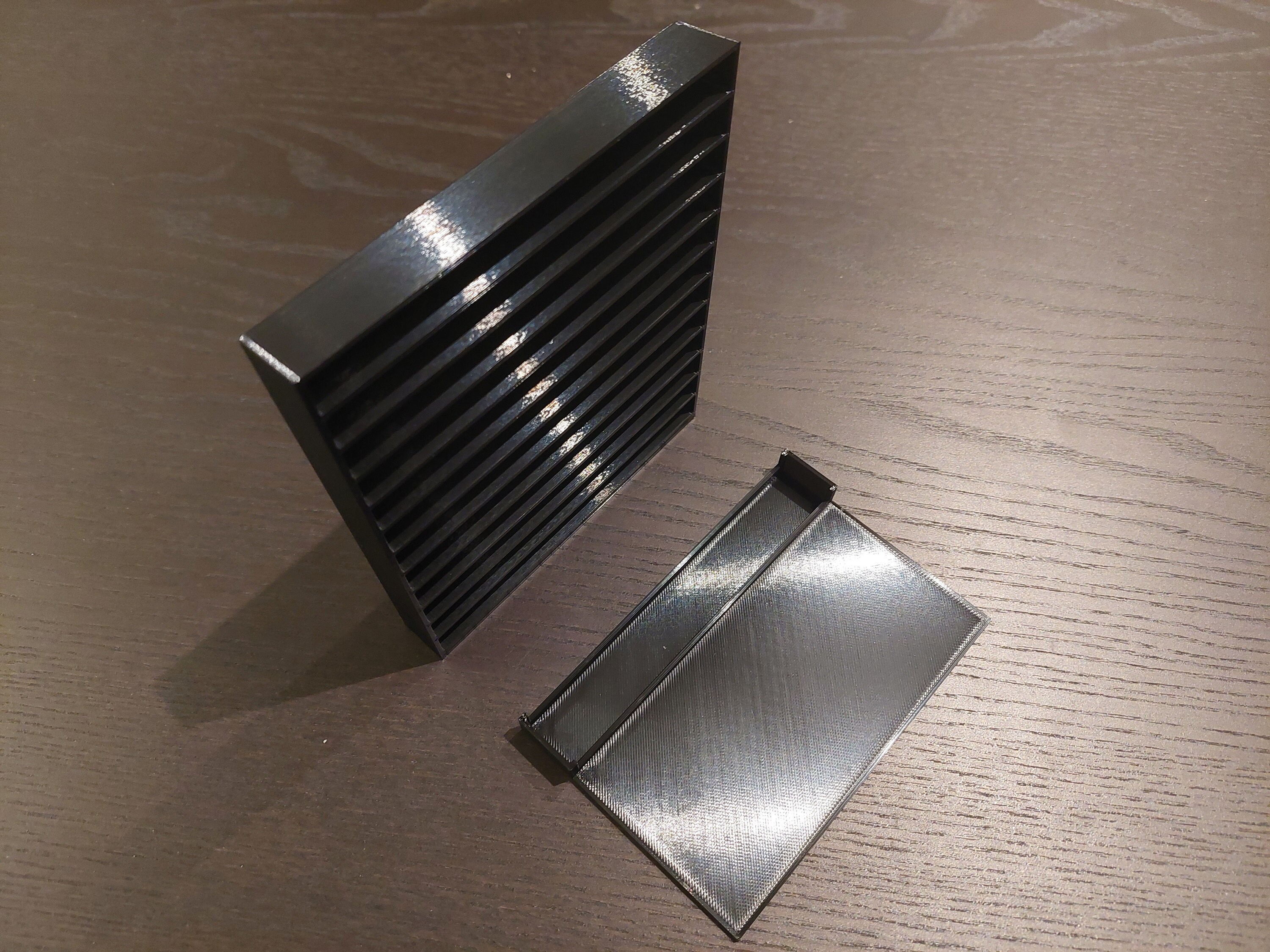 3D Printed CD Rack Vertical Storage Organizer (multiple Color and Size ...