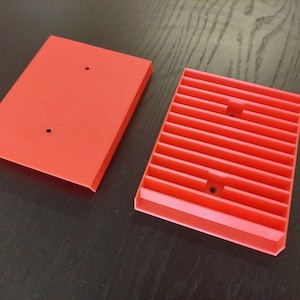 3D Printed CD Rack Vertical Storage Organizer (multiple Color and Size ...