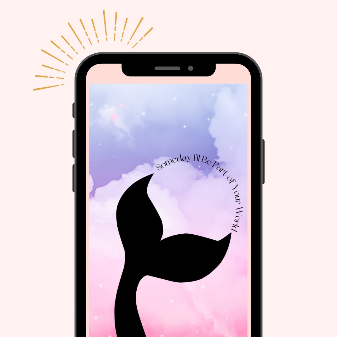 Little Mermaid Phone Wallpaper - Etsy