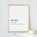 Sister Definition | Printable Wall Art | Digital Download | Sister ...