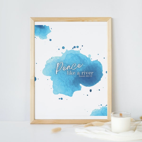 Peace Like a River - Etsy