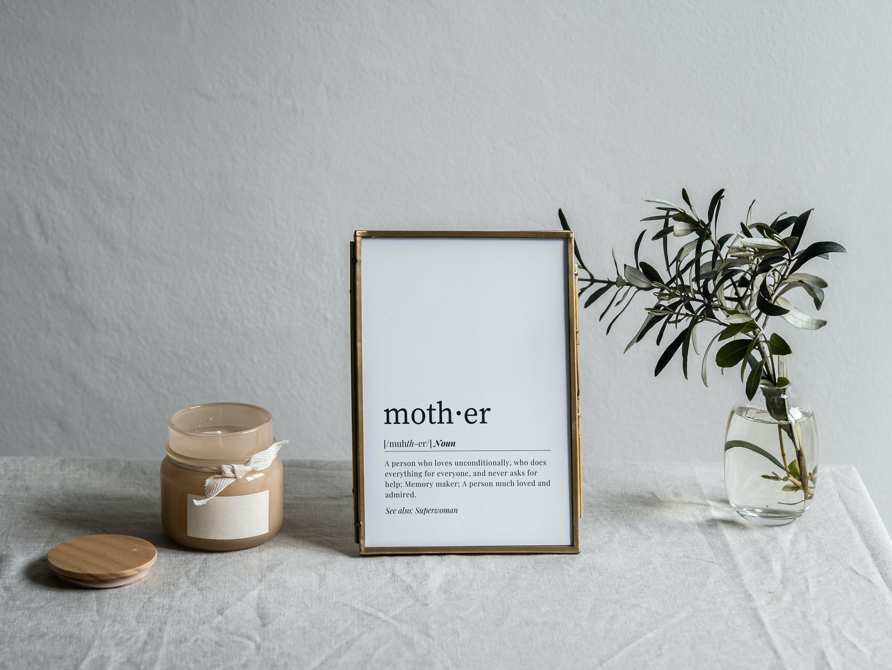 Mother Definition Quote | Printable Quote | Printable Wall Art ...