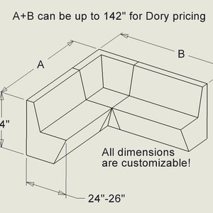 Custom L-shaped Breakfast Nook | THE DORY | Corner Banquette Booth ...