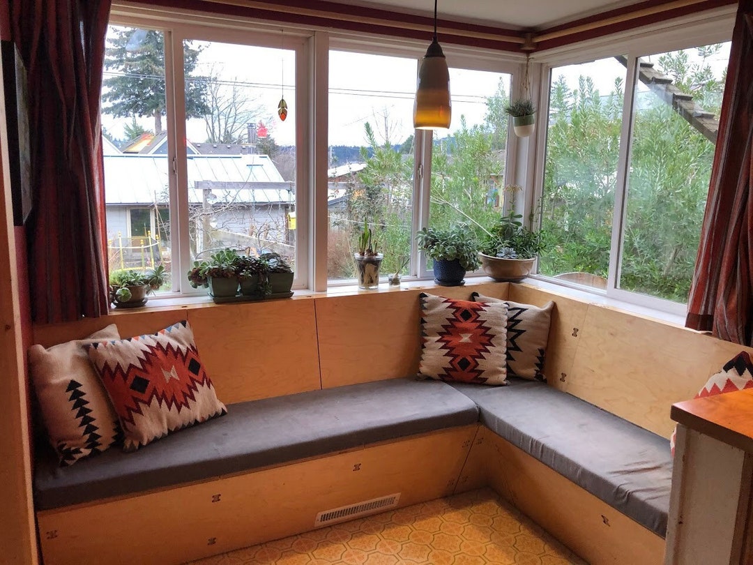 Custom Breakfast Nook THE FELUCCA Banquette Booth and - Etsy