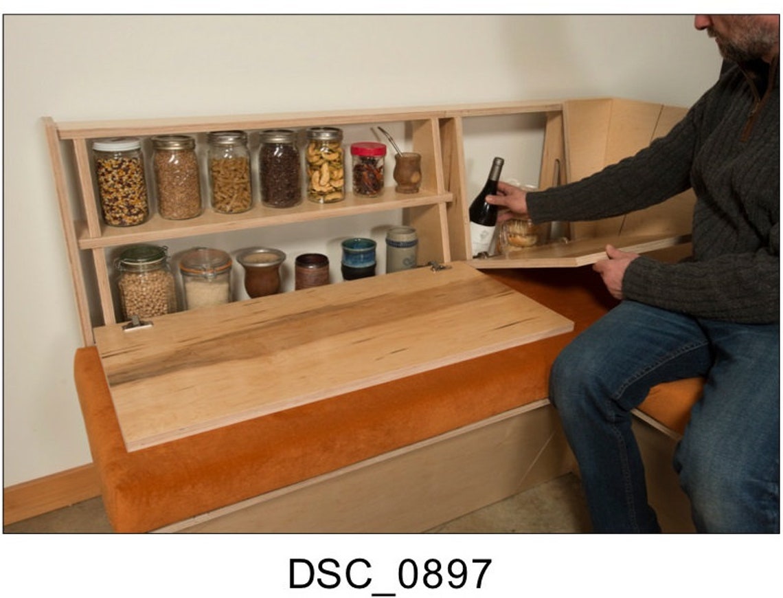 Custom Breakfast Nook THE BAIDARKA Banquette Booth and - Etsy UK