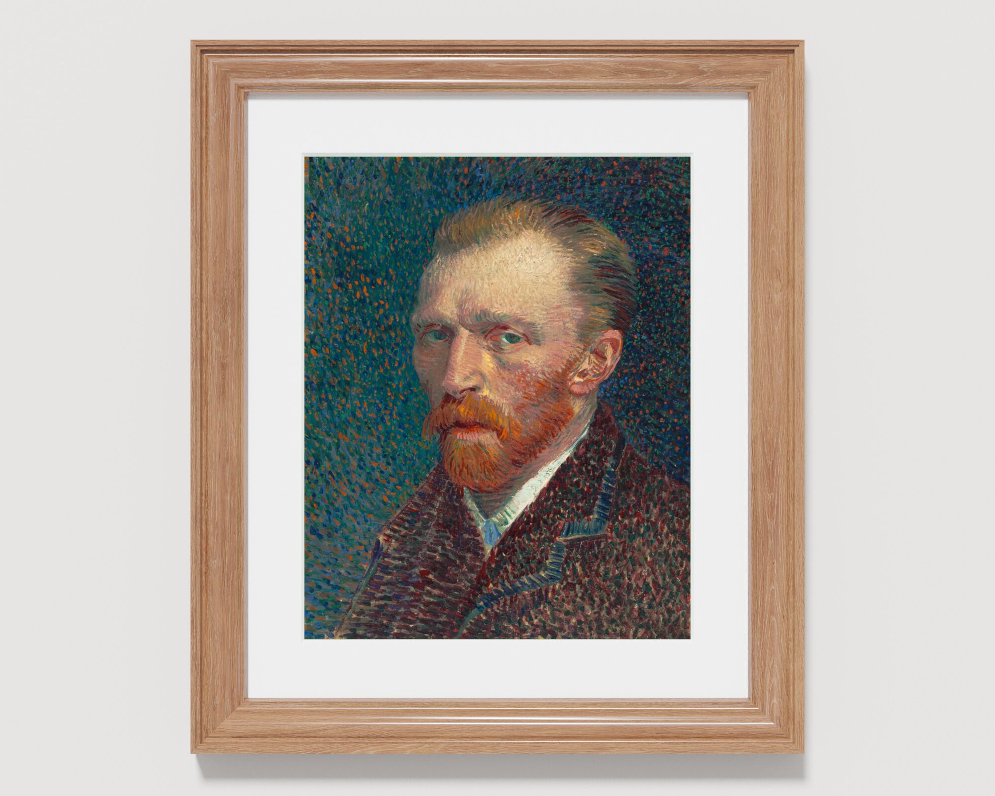 Self-portrait 1887 by Vincent Van Gogh Instant Digital Download for ...
