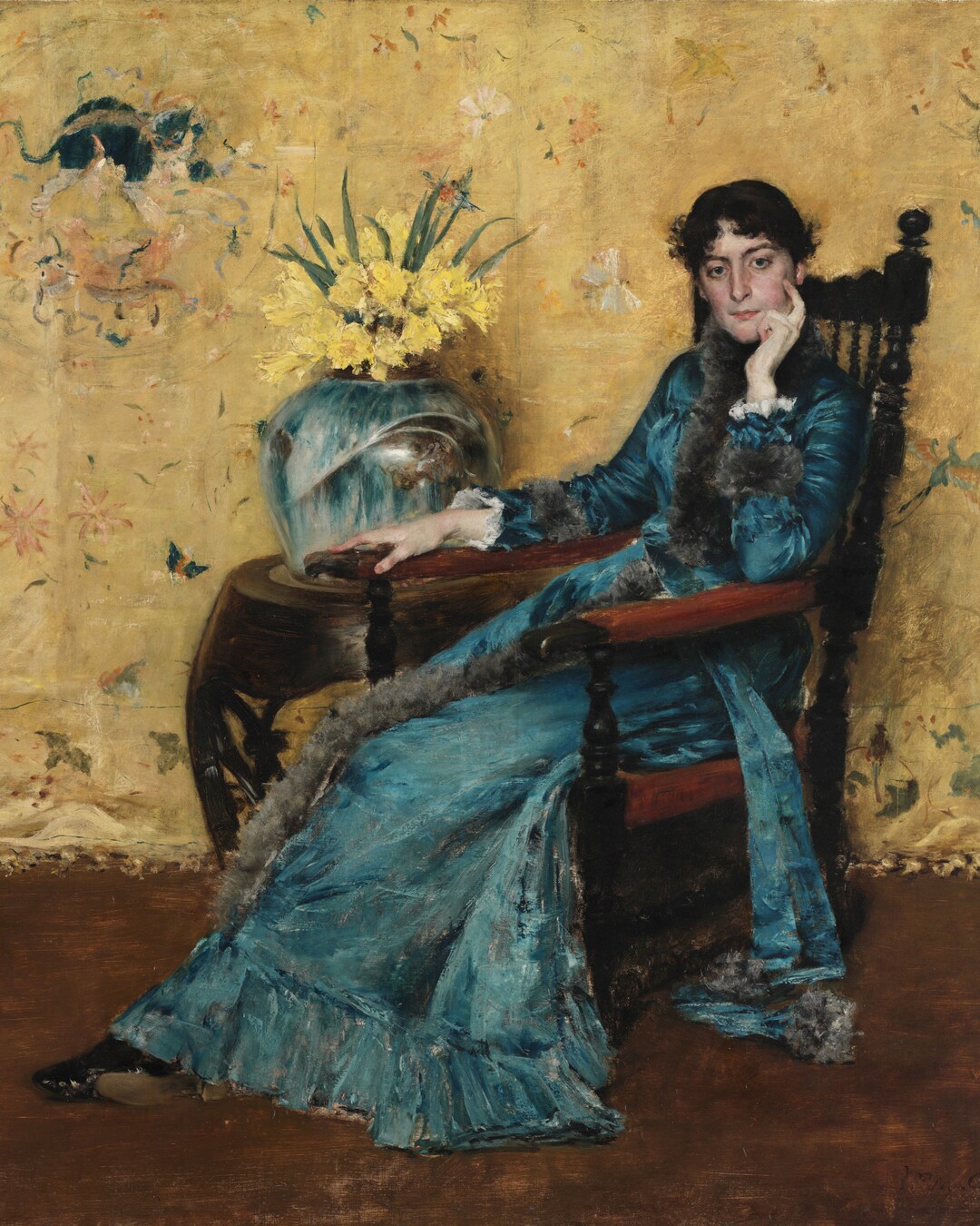 Portrait of Dora Wheeler 188283 by William Merritt Chase Instant ...