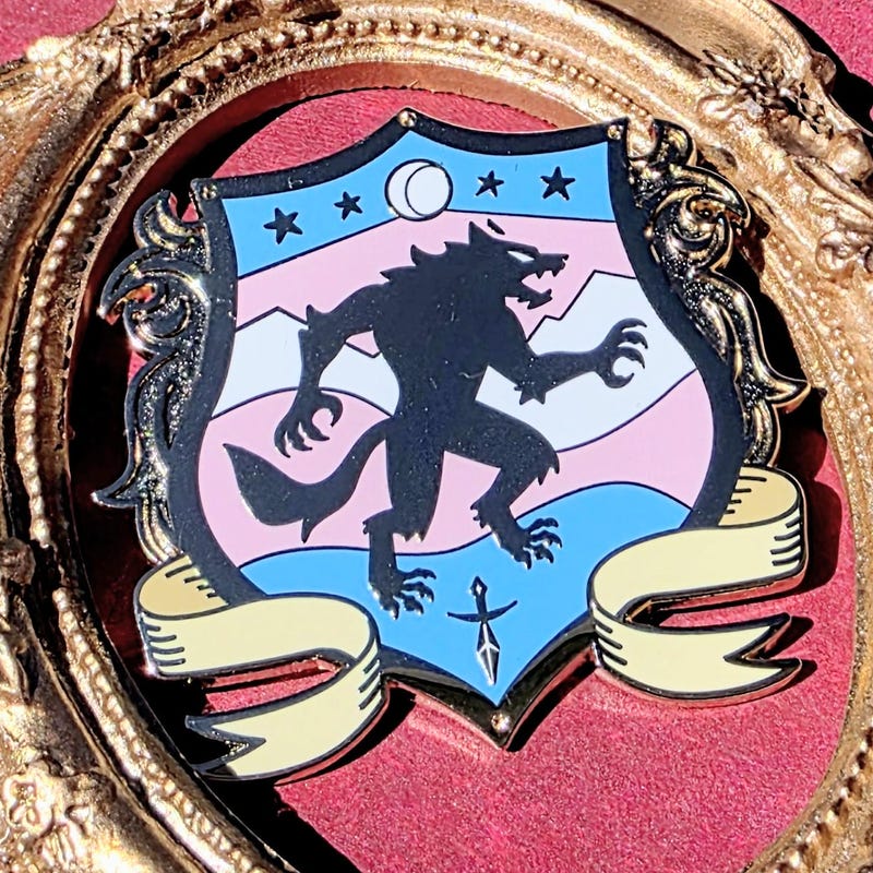 Werewolf Pride Flag - Etsy