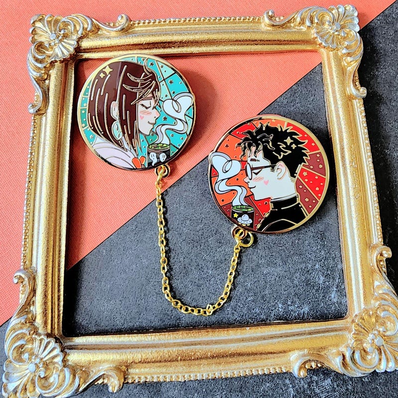 Anime Enamel Pins - Etsy