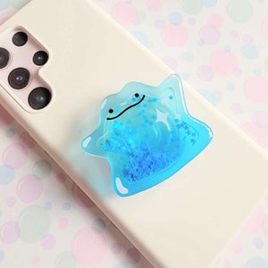 Jelly Ditto Shakers Epoxy Shaker Transparent Ditto Phone Grip Stand - Etsy