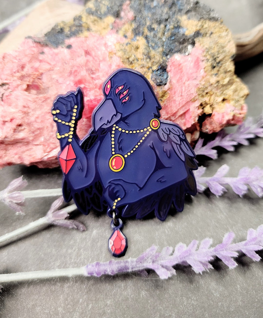 Raum | 2 Inch Demon Great Earl of Hell Enamel Pin - Etsy