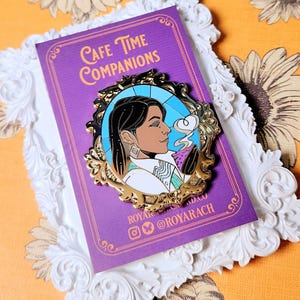 Cafe Time Companions | Dragon Age Veilguard Companion Enamel Pin - Etsy