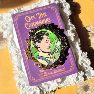 Cafe Time Companions | Dragon Age Veilguard Companion Enamel Pin - Etsy