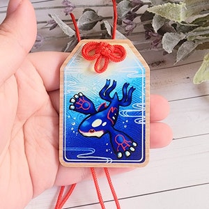 Poke Luck Omamori: Wooden Omamori Good Luck Charm - Etsy