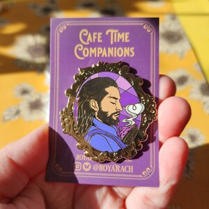 Cafe Time Companions | Dragon Age Veilguard Companion Enamel Pin - Etsy