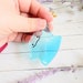Jelly Dittos Holographic Epoxy Transparent Ditto Keychains - Etsy