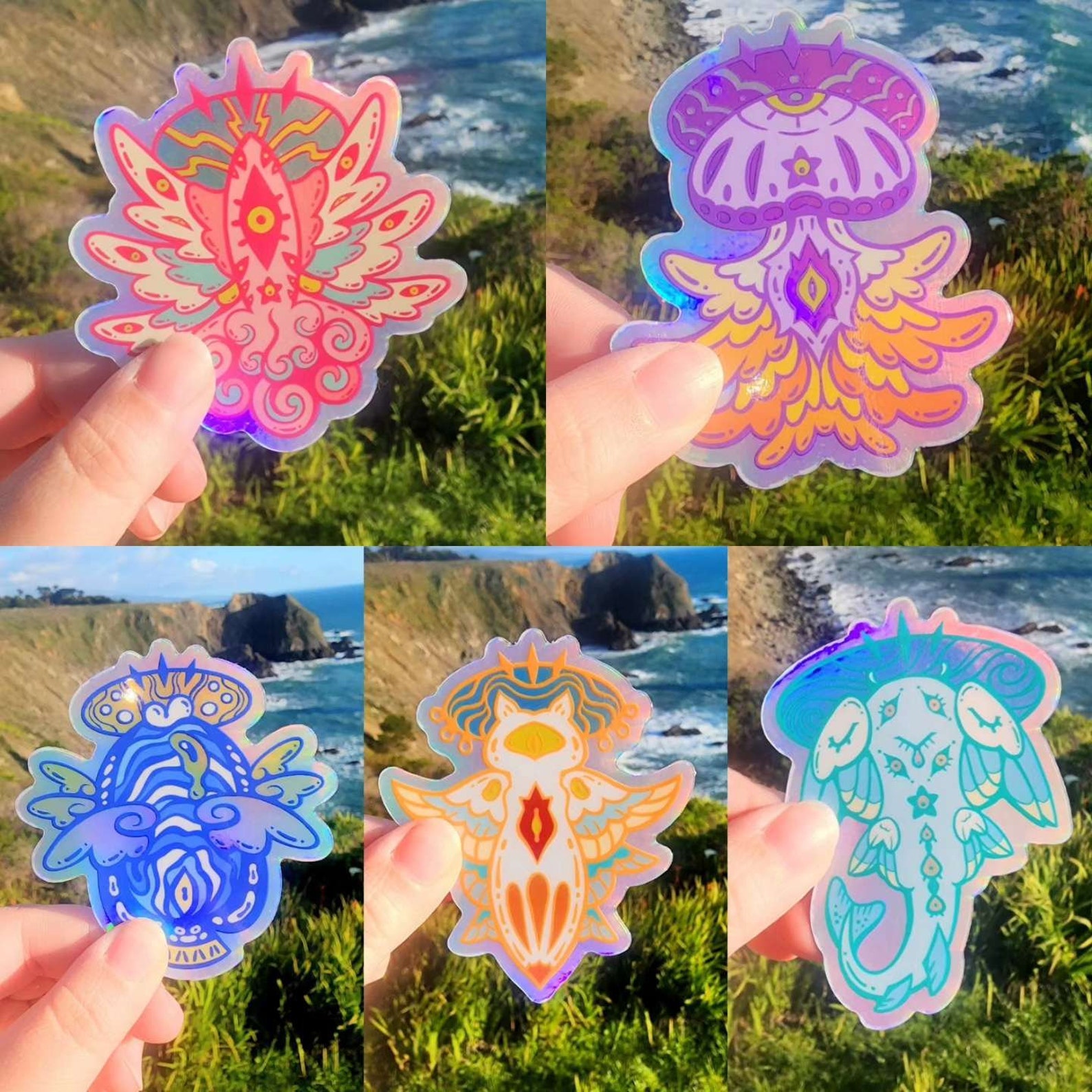 Sea Angels Series 1 | Biblically Accurate Sea Angel Holographic Vinyl ...