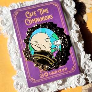 Cafe Time Companions | Dragon Age Veilguard Companion Enamel Pin - Etsy