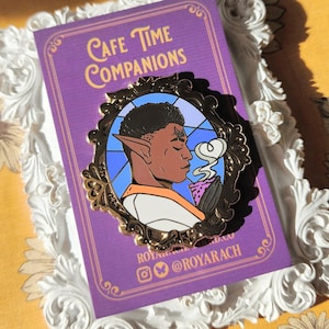 Cafe Time Companions | Dragon Age Veilguard Companion Enamel Pin - Etsy