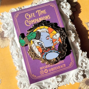 Cafe Time Companions | Dragon Age Veilguard Companion Enamel Pin - Etsy