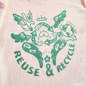 Recycle Angels | Biblically Accurate Angel Ophanim Screen Print Shirts ...