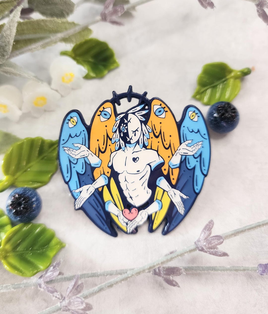 Aroace Divinity Cassiel | Pride Flag Biblically Accurate Angel Cassiel ...