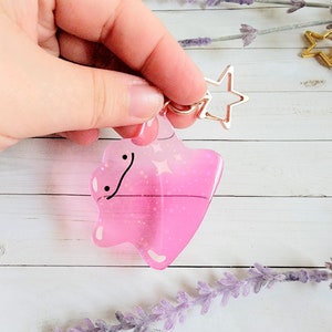 Jelly Dittos | Holographic Epoxy Transparent Ditto Keychains - Etsy