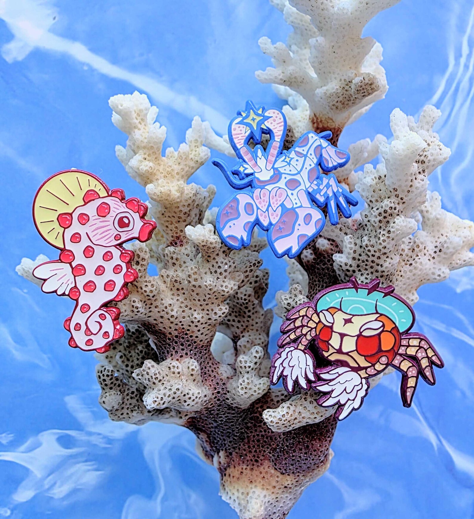 Mini Sea Angel Friends | Mini 1.3 Inch Small Angelic Ocean Creature ...