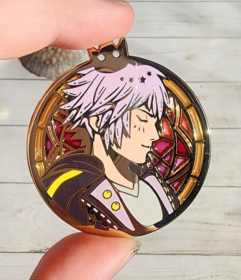 Destiny Island Boys 2 Inch Sora and Riku KHIII Stained Glass - Etsy