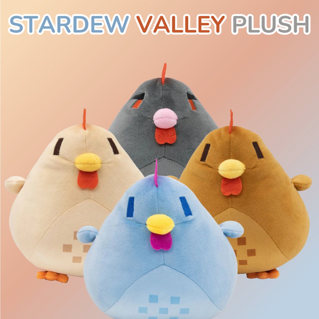 Stardew Valley Chicken Plush Toy, Farm Animal Plush, 20CM Stardew ...