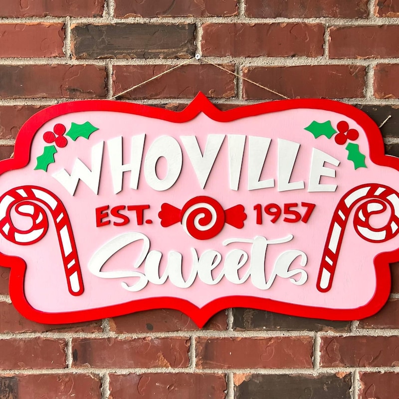 Whoville Sign - Etsy