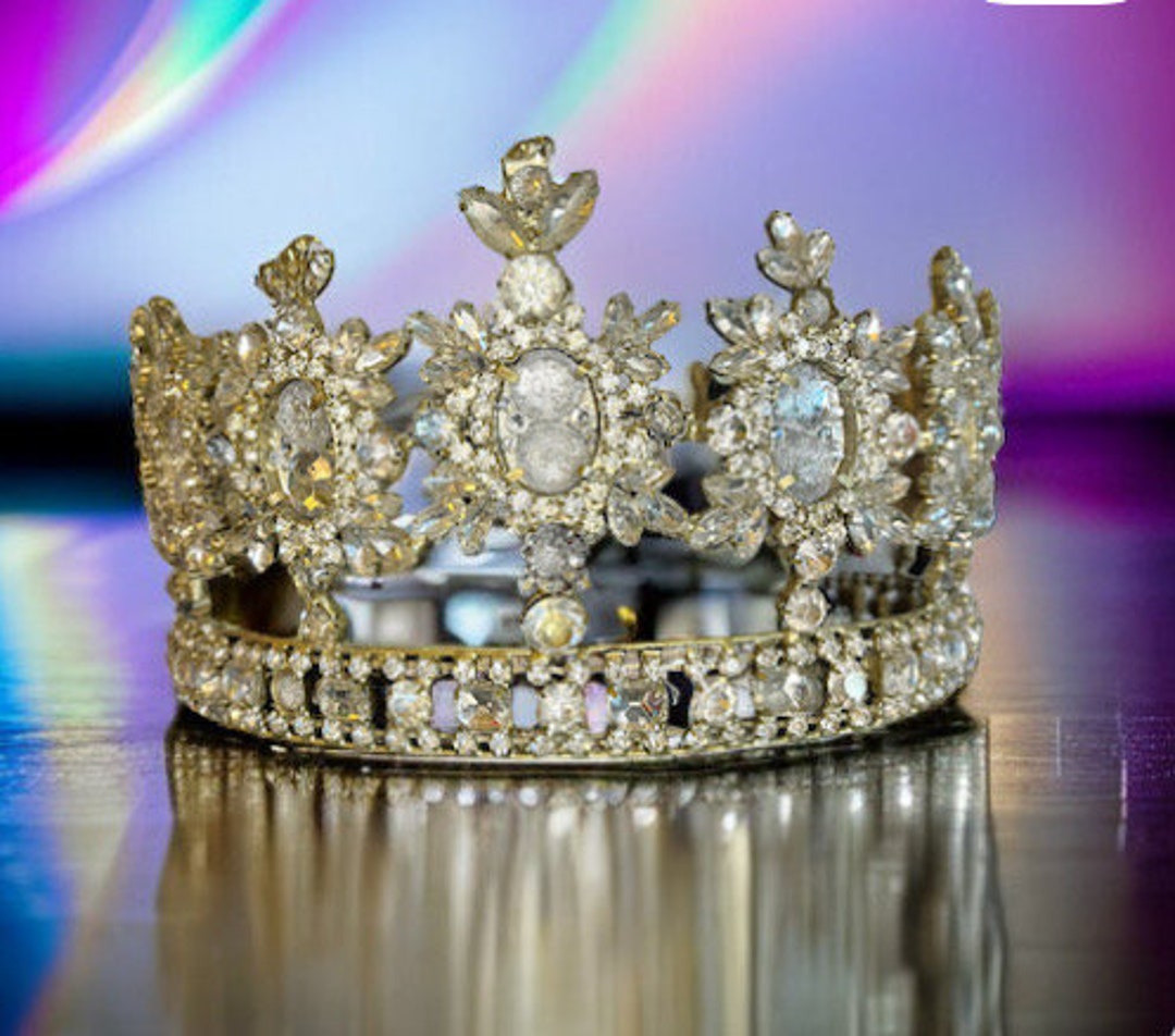 Crown , Recycled Jeweled Crown , Princess Crown , Queen Crown ...