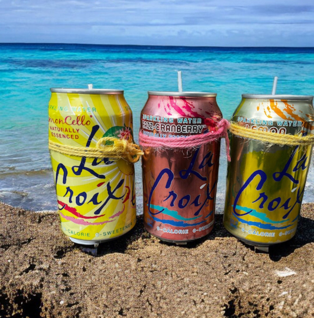 Lacroix Can Candles: Recycled Soy Wax Trio - Etsy