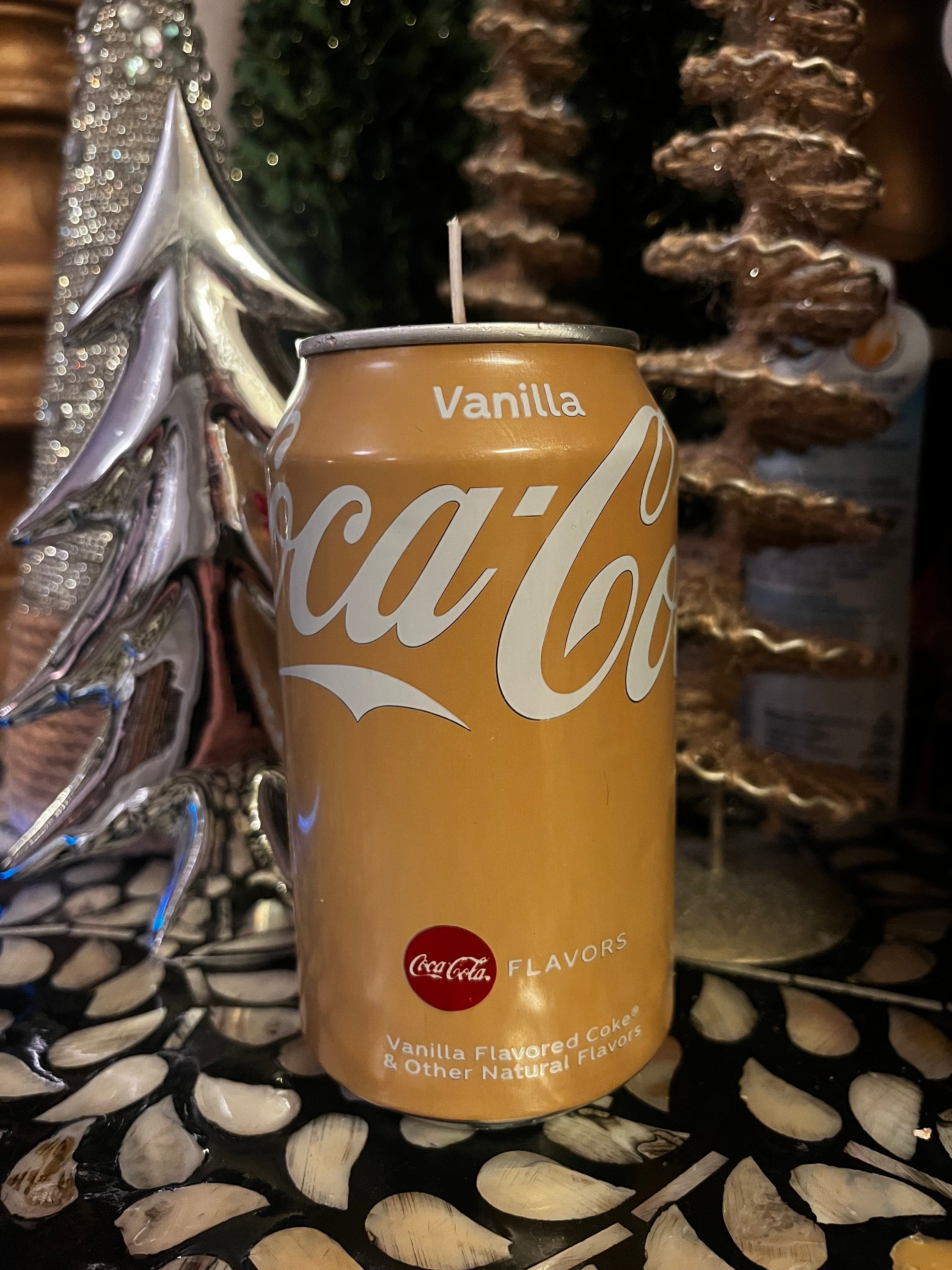 Vanilla Coke Candle With Realistic Gel Topper Over White Soy Wax - Etsy