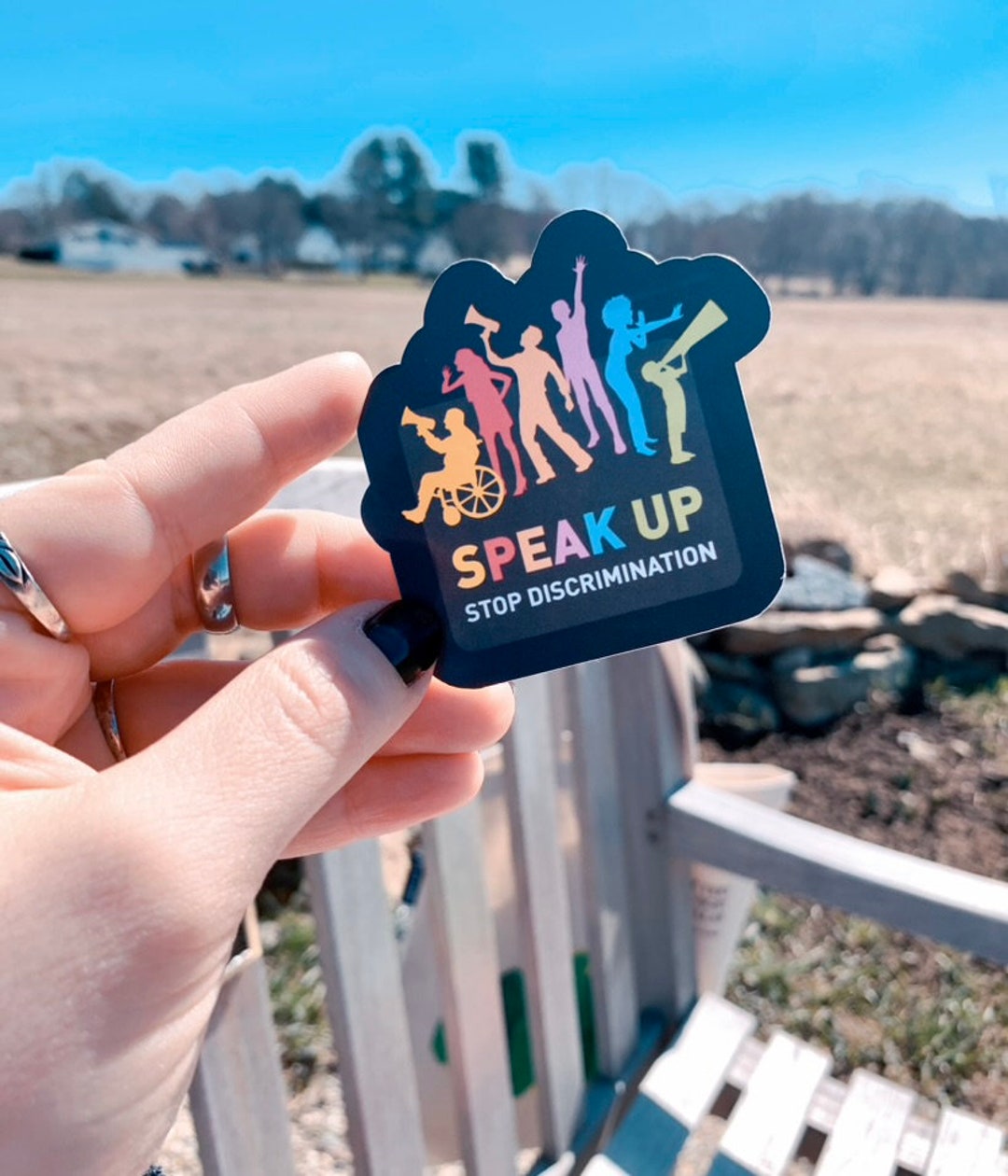 Speak up Stop Discrimination - Etsy