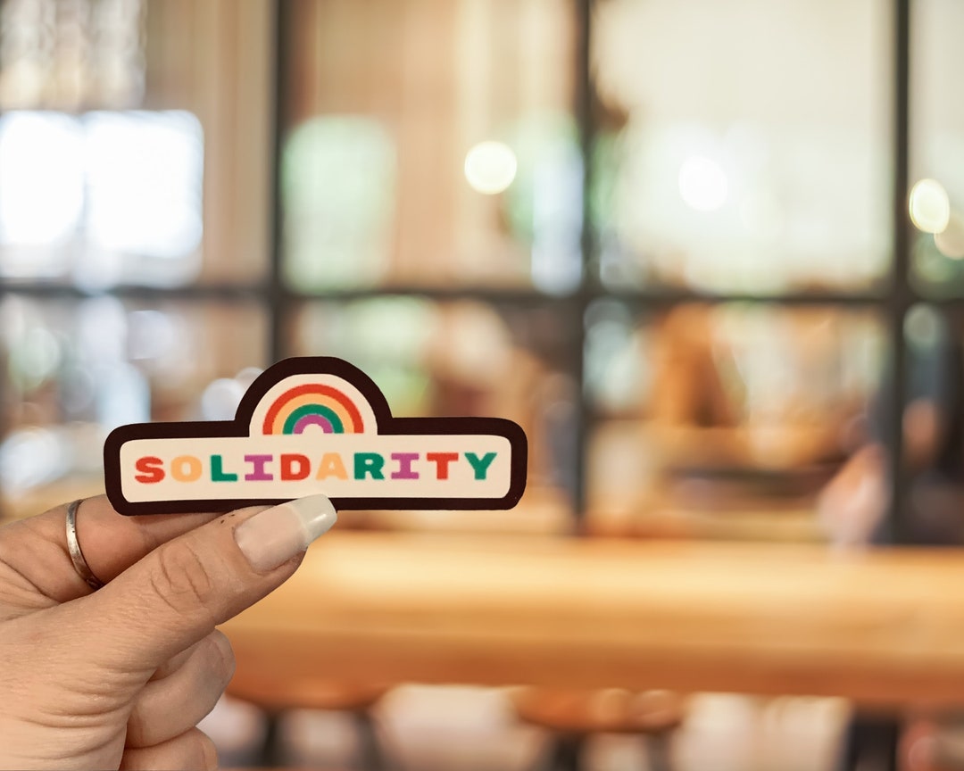 Solidarity Sticker Feminism equal Rights Sticker Laptop - Etsy