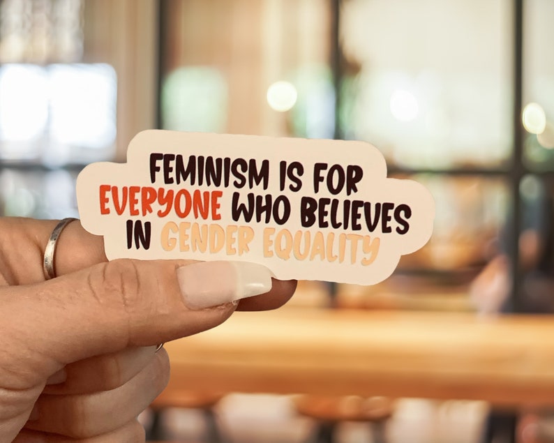 Feminism is for Everyone, Equal Rights Sticker, Laptop Decal,car Decal ...